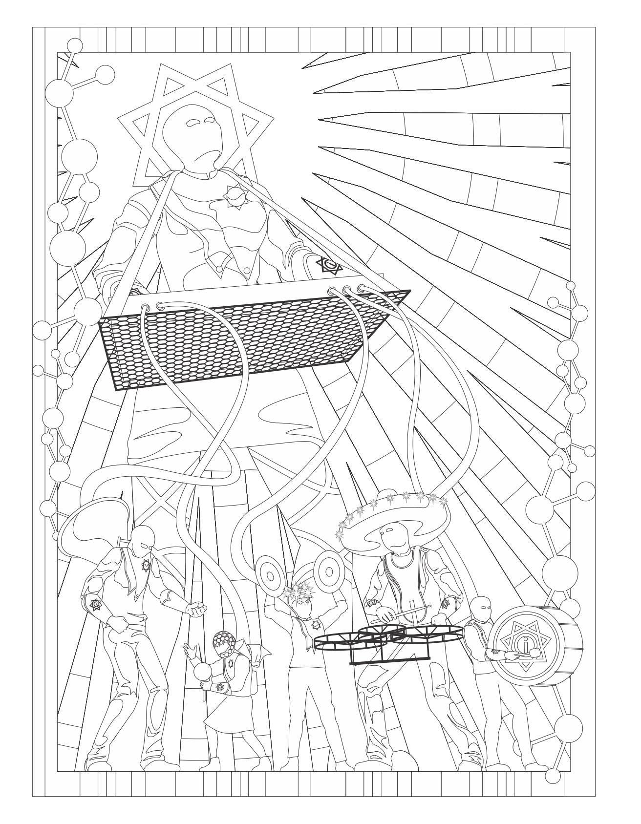 FROM THE OVERFLOWING Coloring Book + Digital Download | ITCHY-O