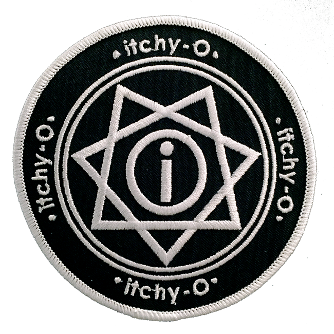 itchy-O Patch | ITCHY-O | Music & Performance Group | Denver, CO